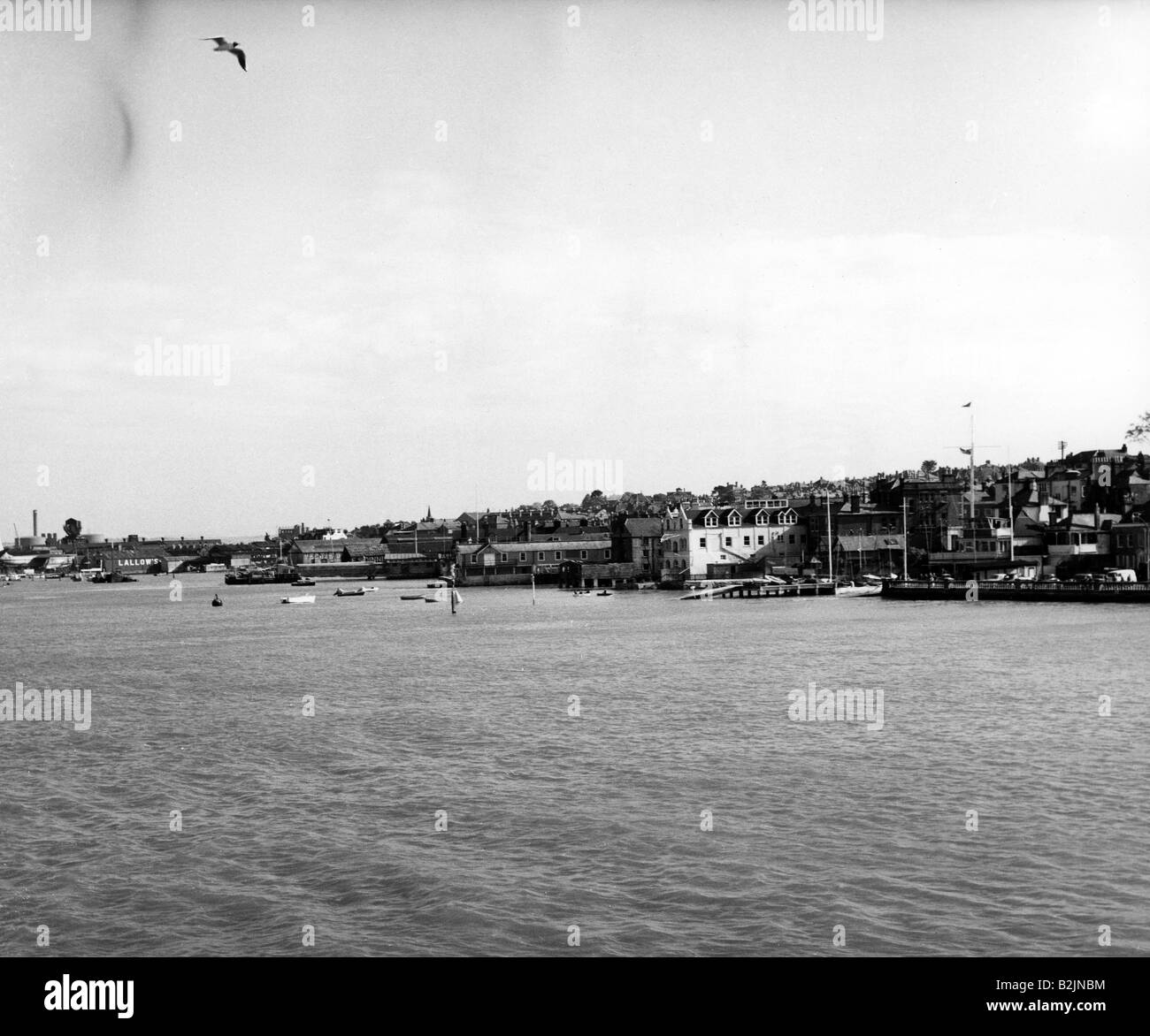 Cowes Isle Of Wight Black and White Stock Photos & Images - Alamy