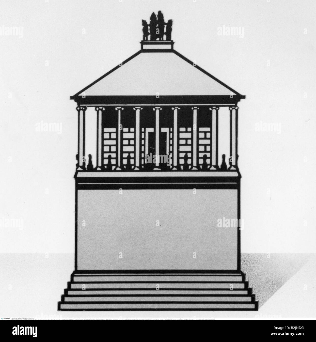 Tomb of mausolos at halicarnassus hi-res stock photography and images ...