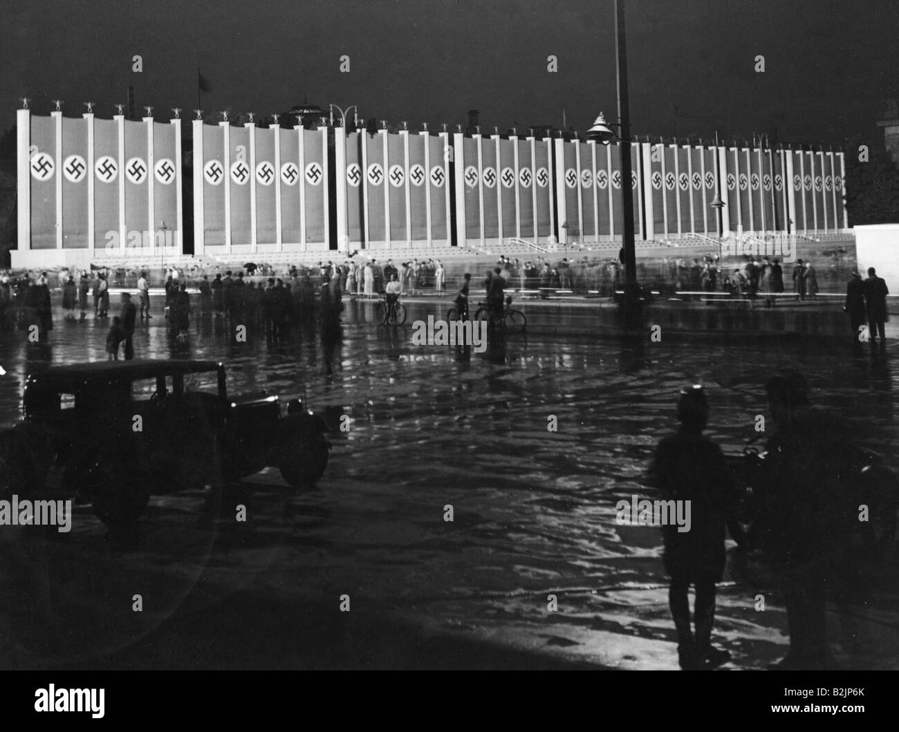 Nazi germany 1930s rallies nuremberg hi-res stock photography and ...