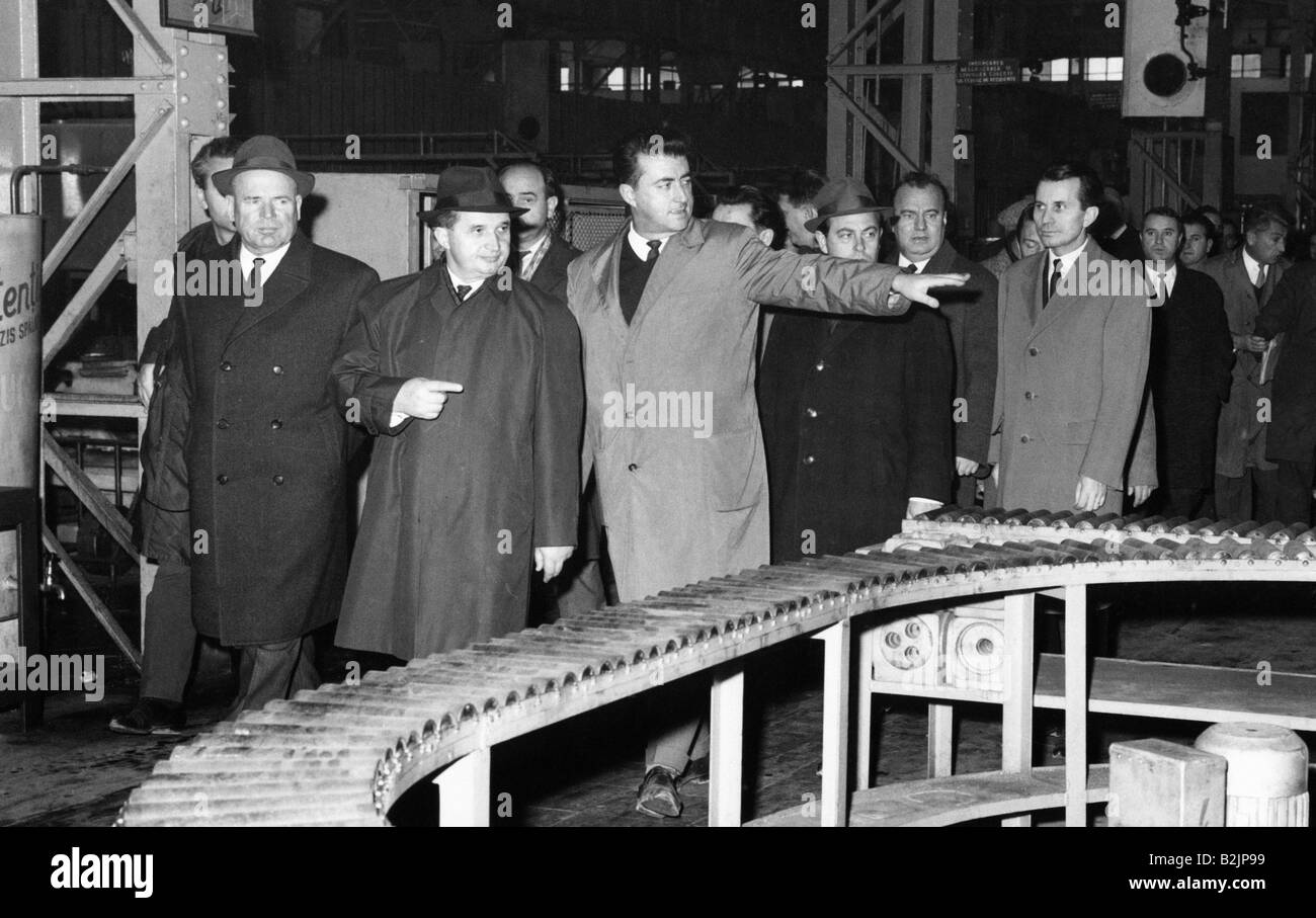 Nicolae Ceausescu 1965 Stock Photos & Nicolae Ceausescu 1965 Stock ...