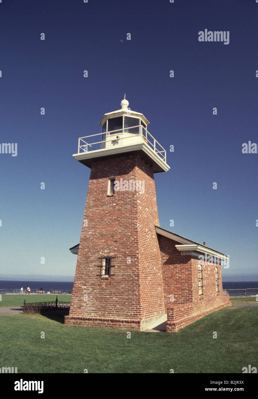 Lighthouse Santa Cruz California Stock Photo - Alamy