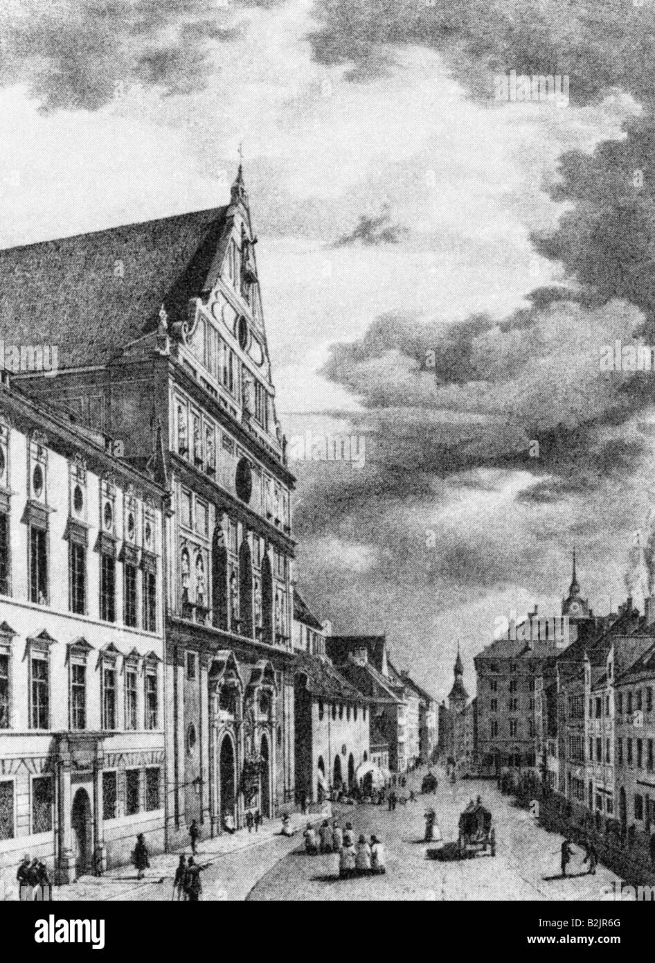 View of neuhauser strasse hi-res stock photography and images - Alamy