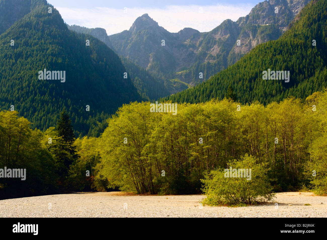 golden ears mountains provincial park bc Maple Ridge Canada Stock Photo ...
