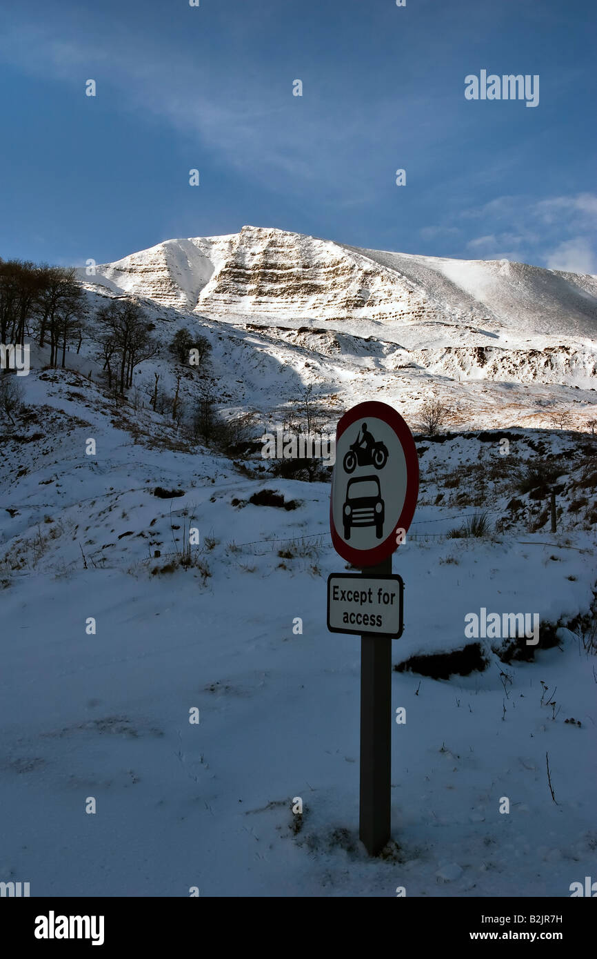Mam tor sign hi-res stock photography and images - Alamy