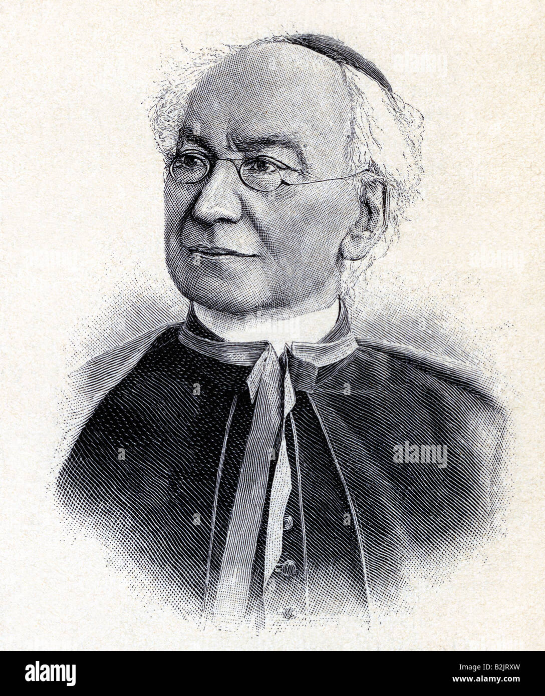 Pecci, Giuseppe, 15.12.1807 - 8.2.1890, Italian clergyman, portrait ...