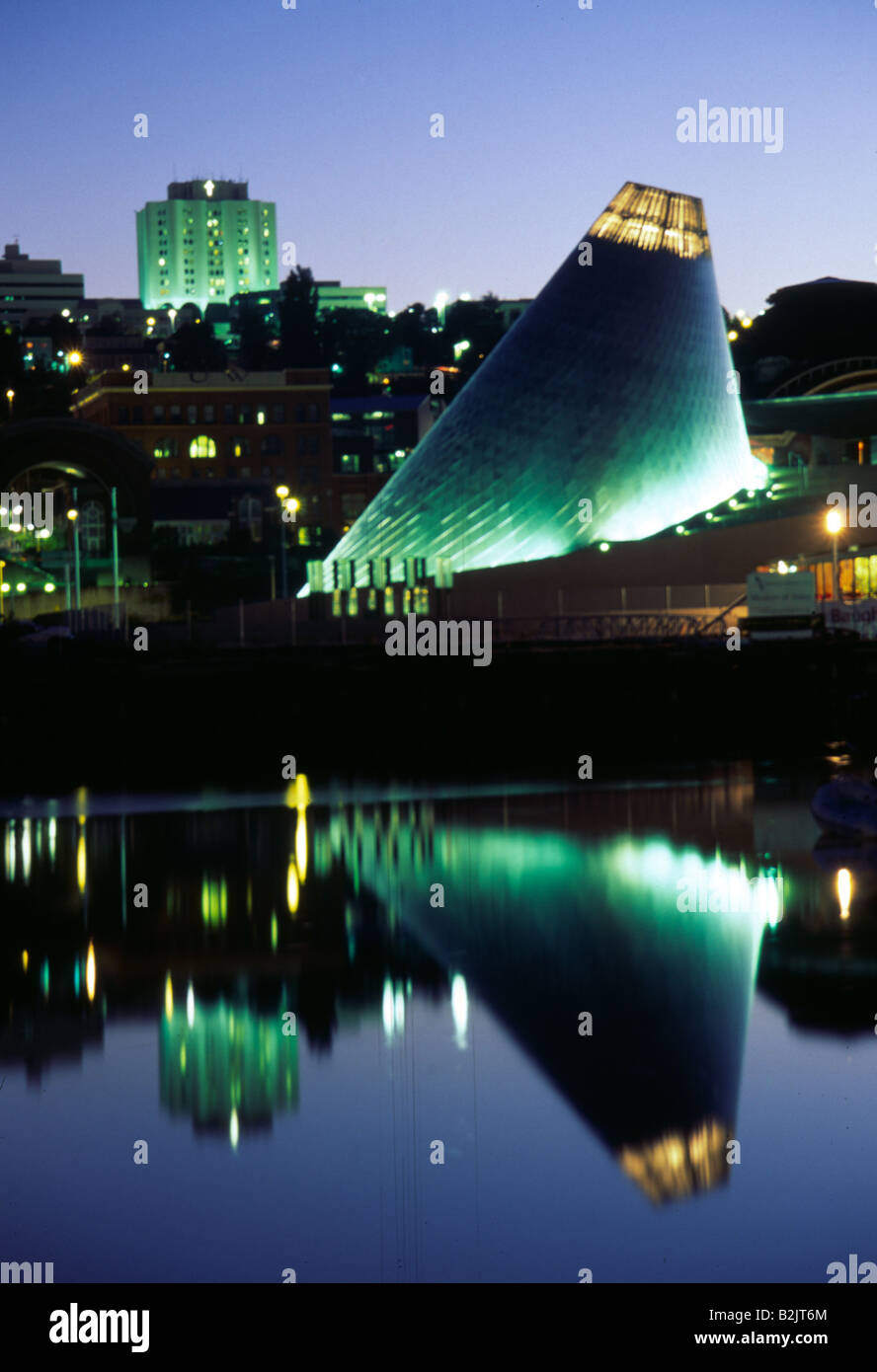 Thea Foss Waterway Tacoma Washington Fife Washington looking towards ...