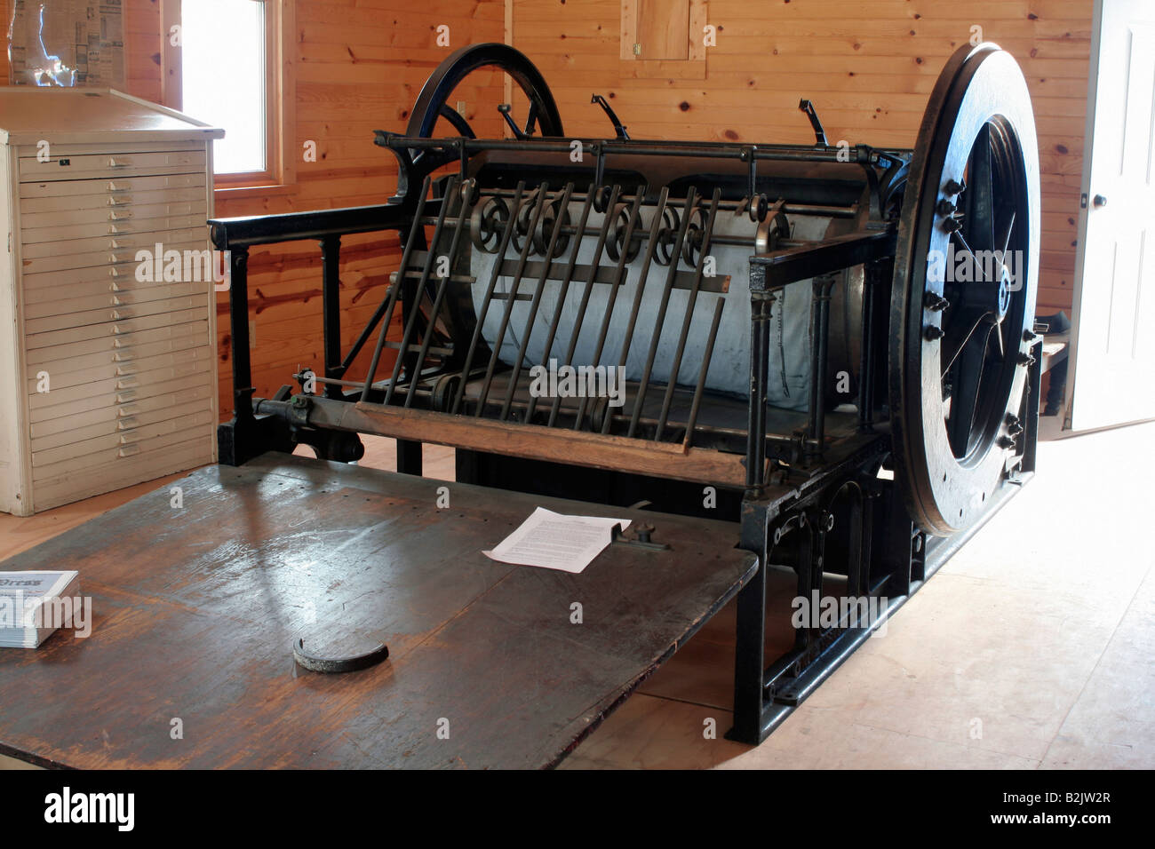 Rotary printing press hi-res stock photography and images - Alamy