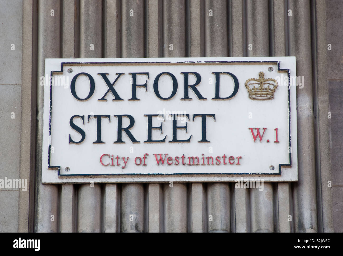 Oxford street sign hi-res stock photography and images - Alamy