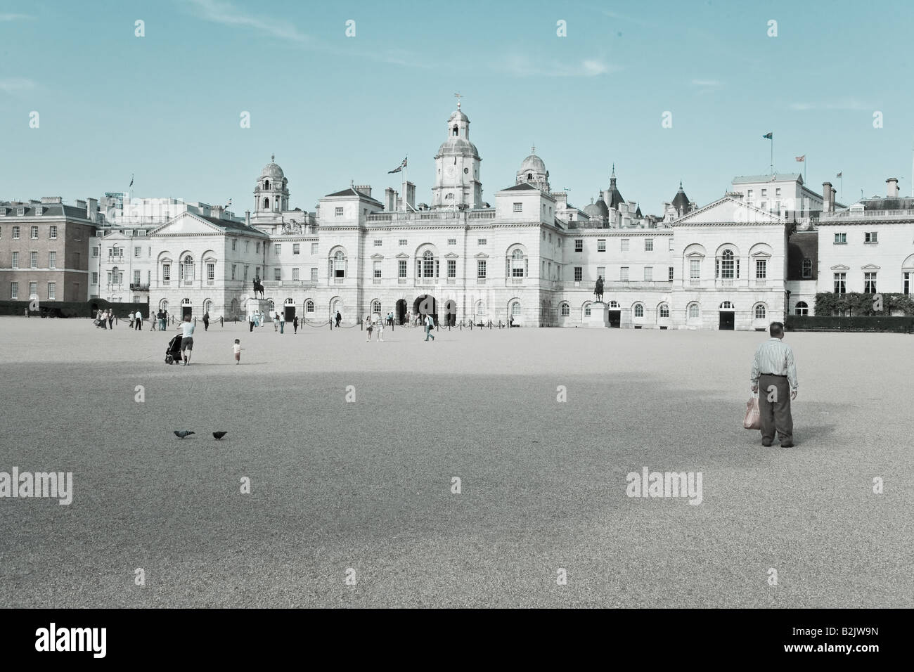 Horse Guards Parade ground London England Europe Stock Photo - Alamy