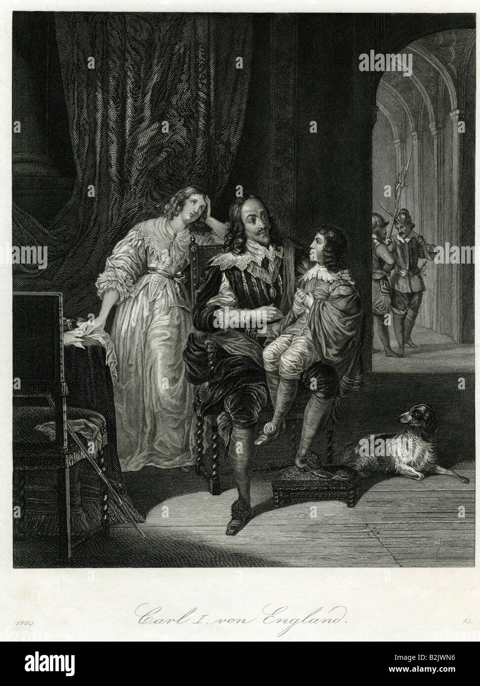 Charles i beheaded hi-res stock photography and images - Alamy