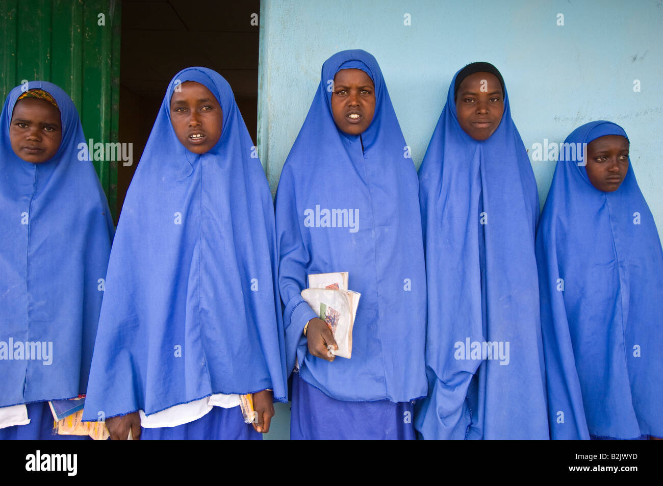 Students at a Muslim school in Somali Region, Ethiopia, Africa Stock ...