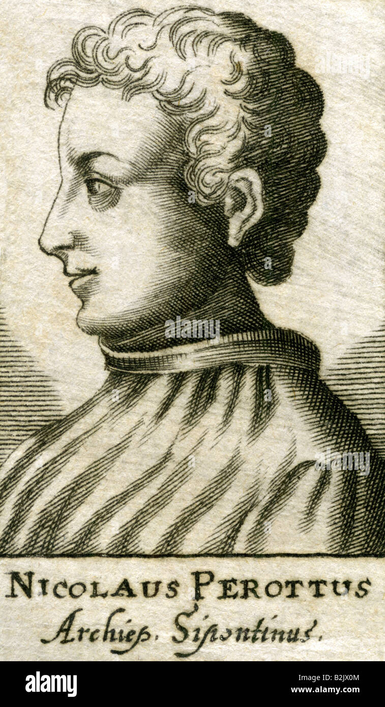 Nicolaus perottus hi-res stock photography and images - Alamy