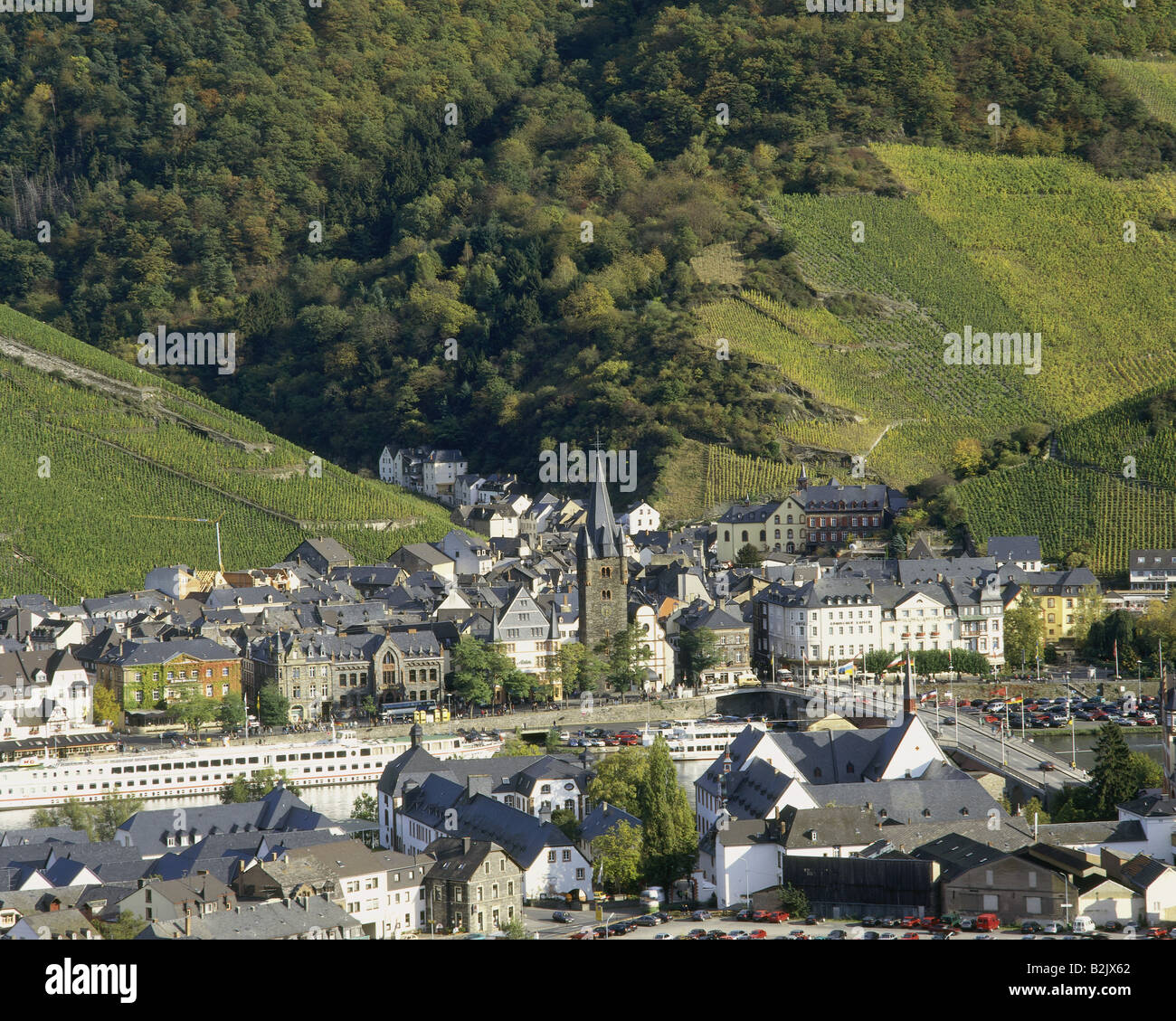 geography / travel, Germany, Rhineland Palatinate, Zell, city views ...