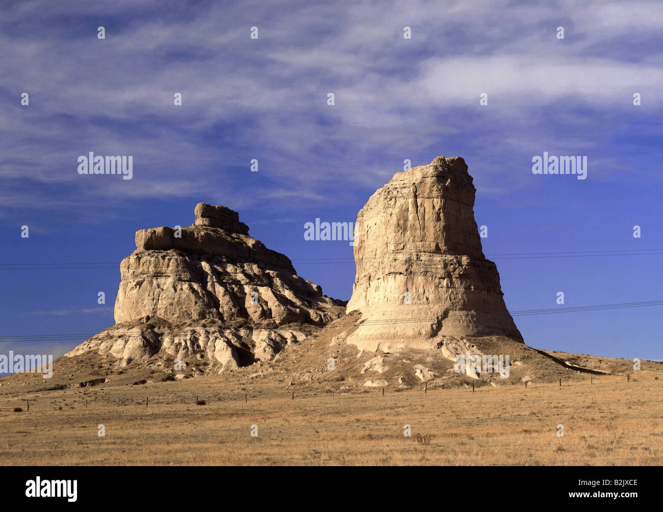 geography / travel, USA, Nebraska, Bridgeport, landscapes, rock ...