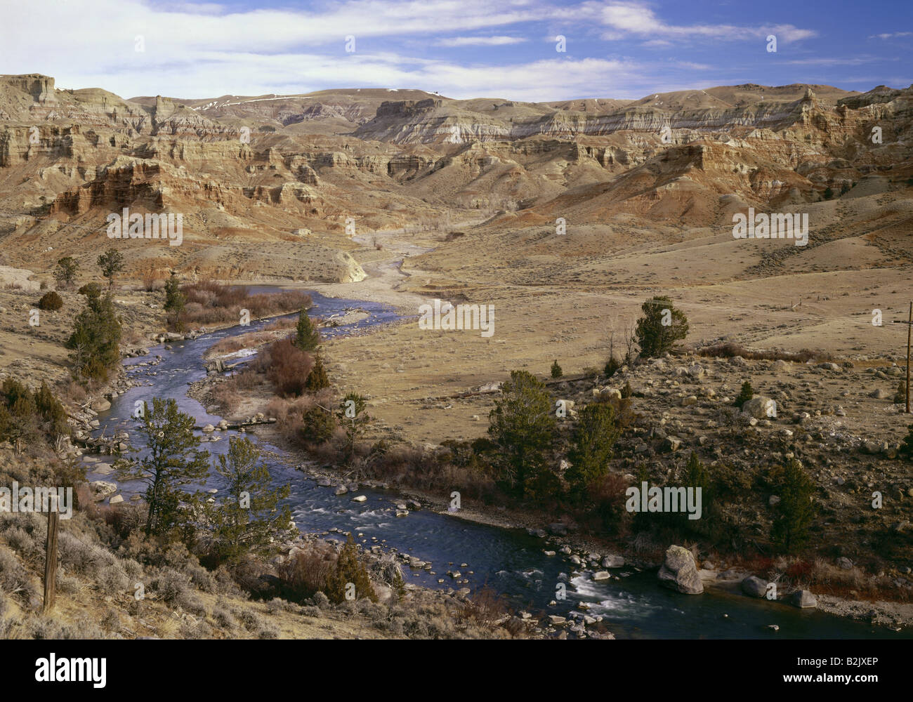 geography / travel, USA, Wyoming, Dubois, landscapes, Red Rocks and ...