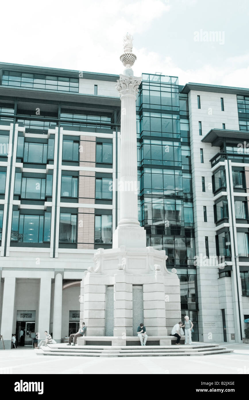 Paternoster Square London England Europe Stock Photo - Alamy