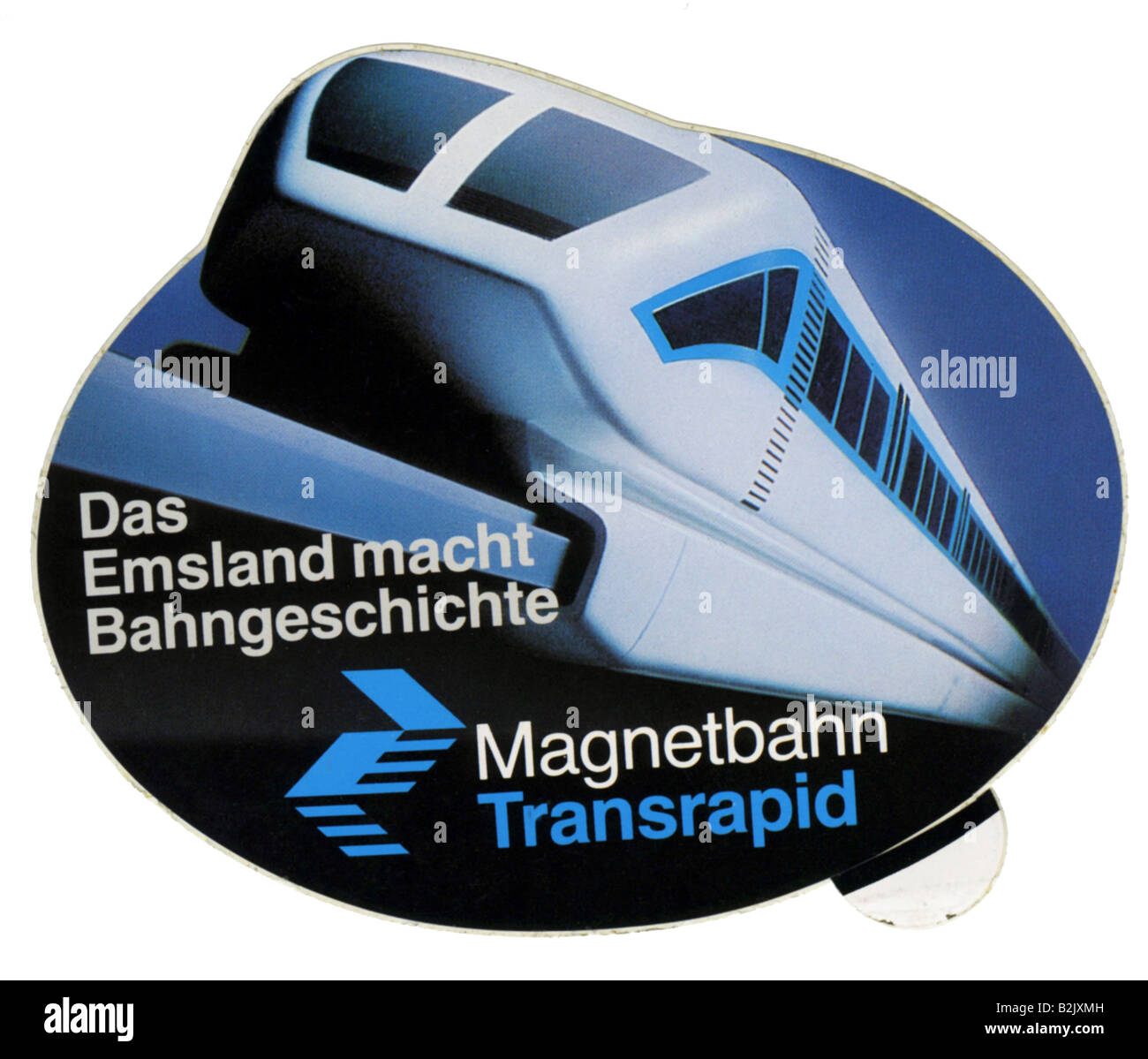 transport / transportation, railway, Transrapid, sticker with ...