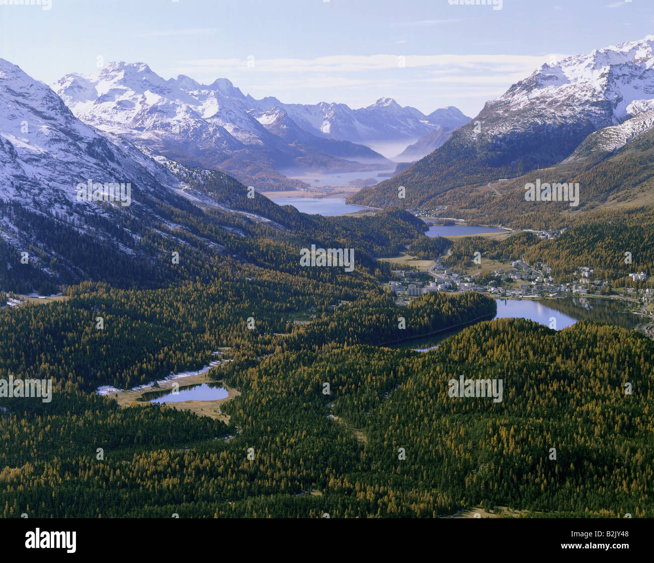 Geography travel switzerland grisons landscapes hi-res stock ...