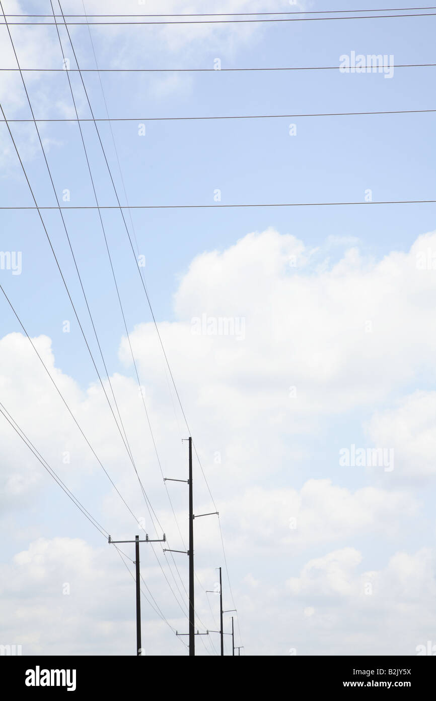 electrical power lines Stock Photo - Alamy