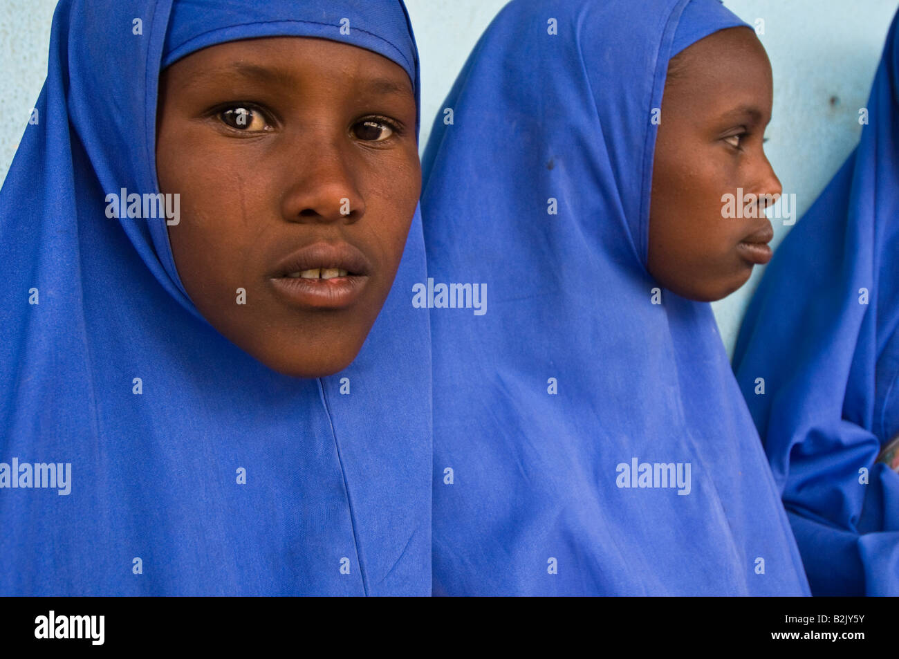Students at a Muslim school in Somali Region, Ethiopia, Africa Stock ...