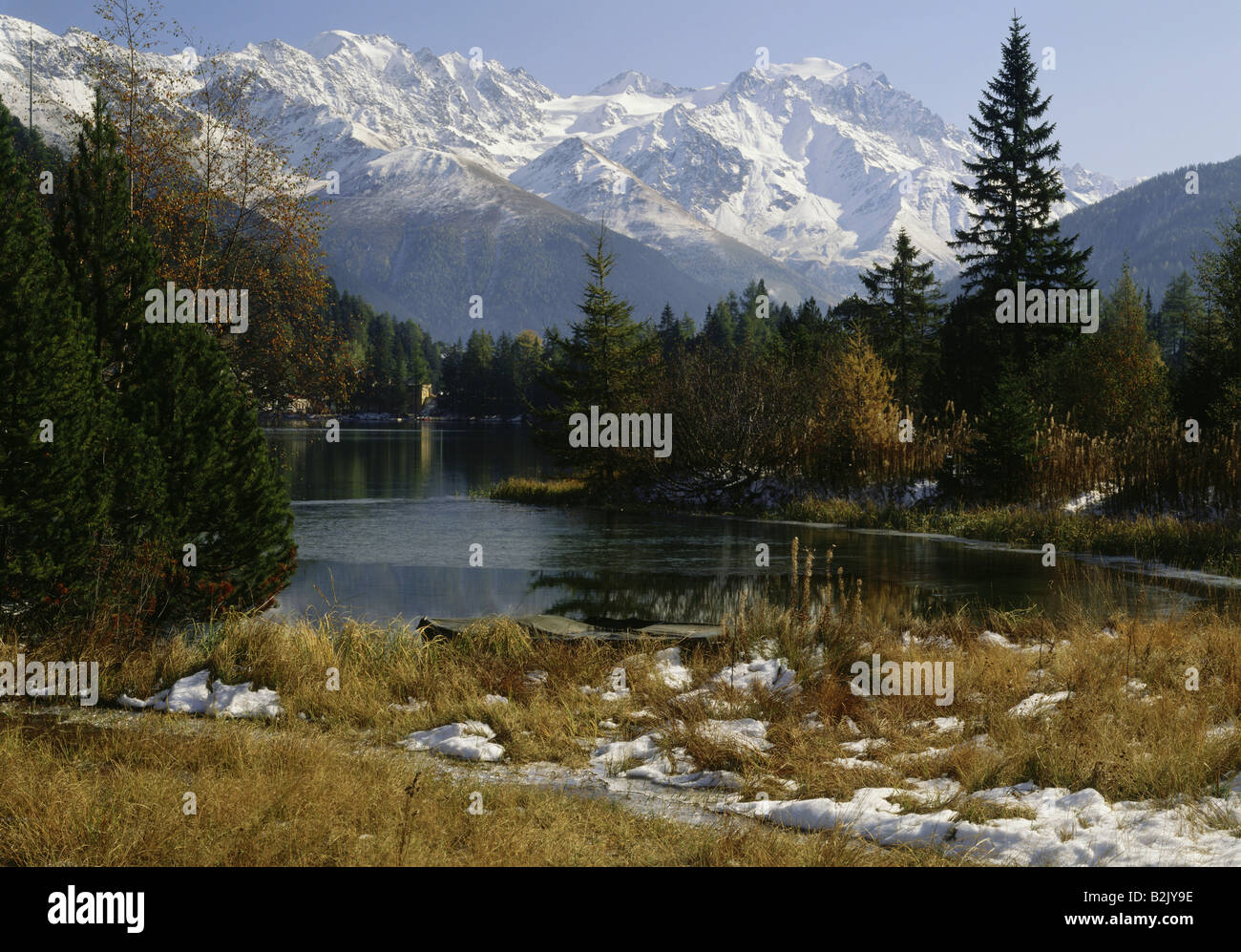 geography / travel, Switzerland, Valais, landscapes, Lake Champex ...