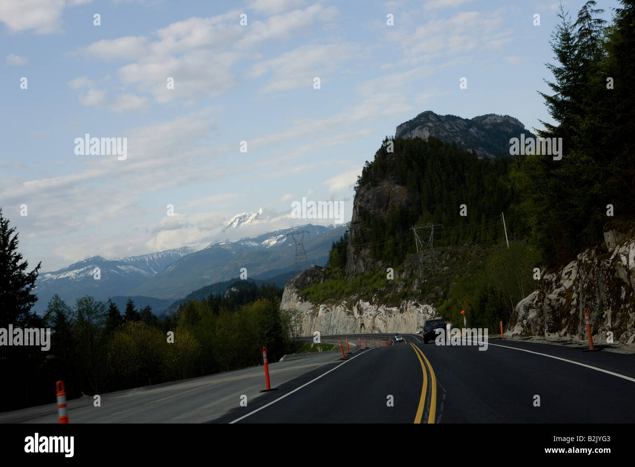 Vancouver olympics highway hi-res stock photography and images - Alamy