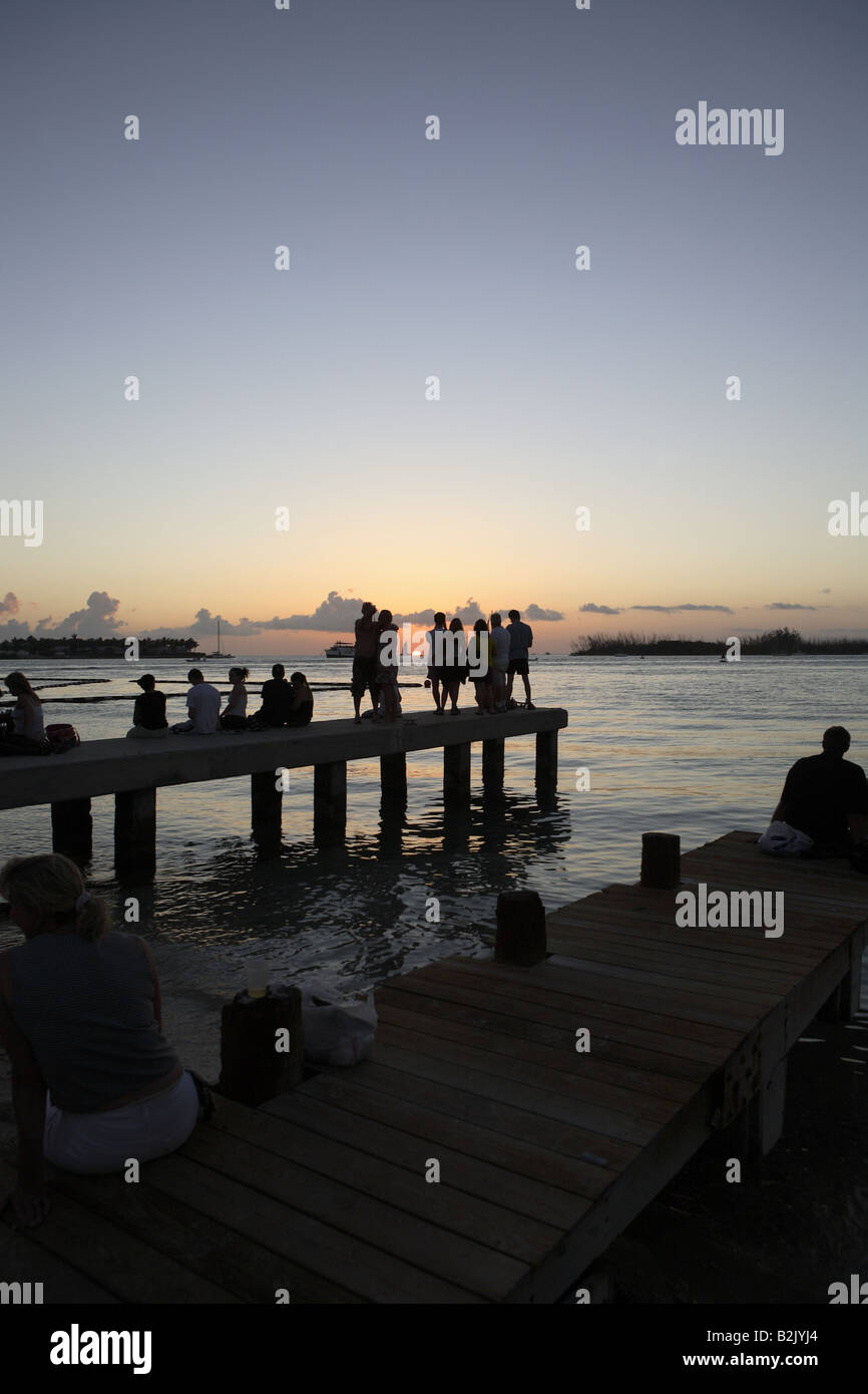 People on a dock hi-res stock photography and images - Alamy