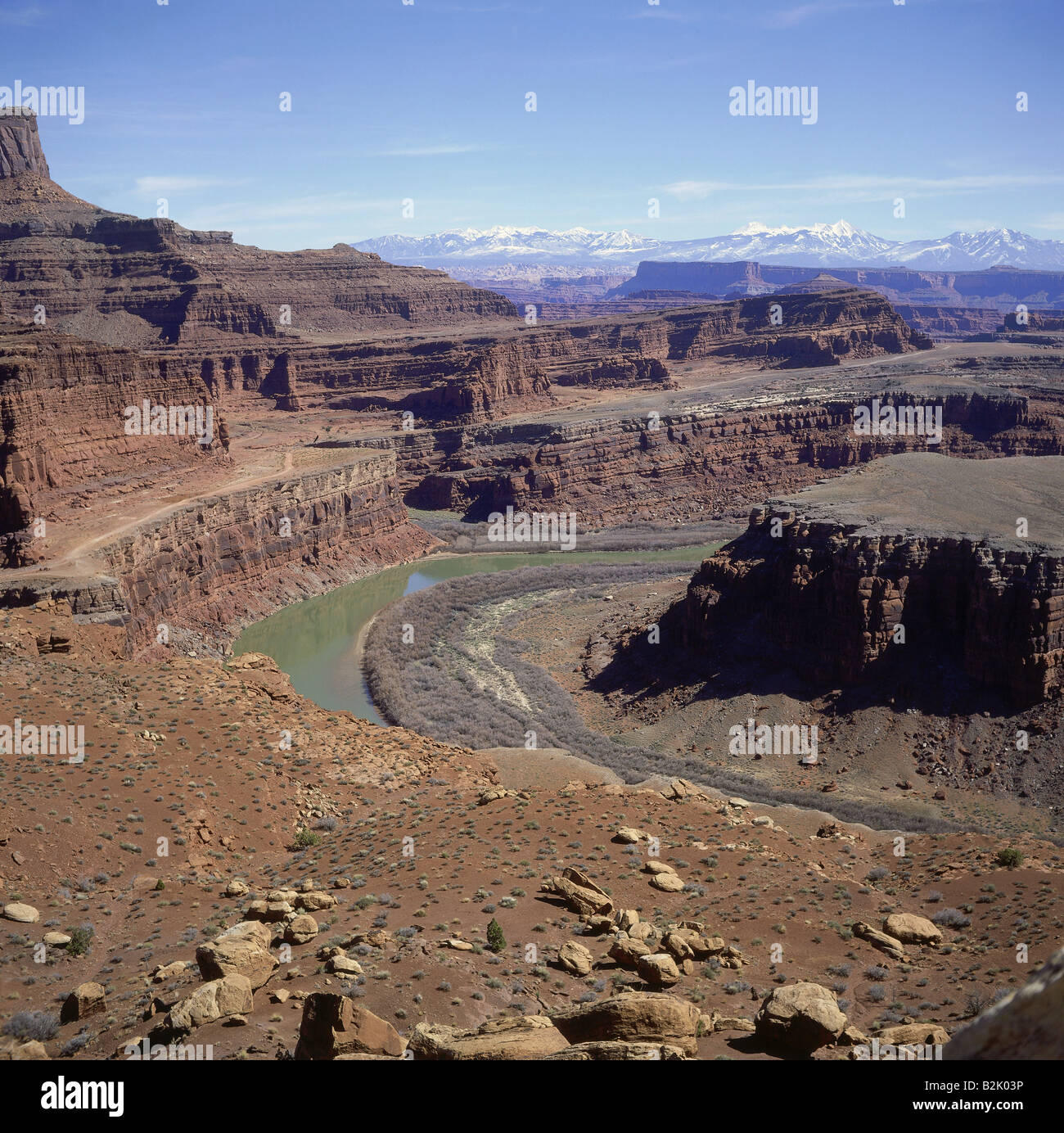 Gooseneck of colorado river hi-res stock photography and images - Alamy