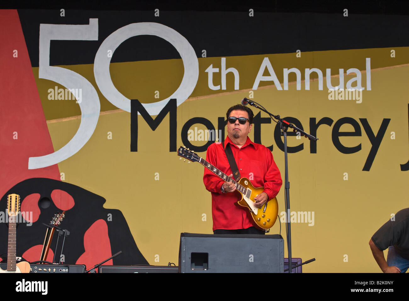 DAVID HIDALGO of LOS LOBOS performs during the 50th anniversary ...