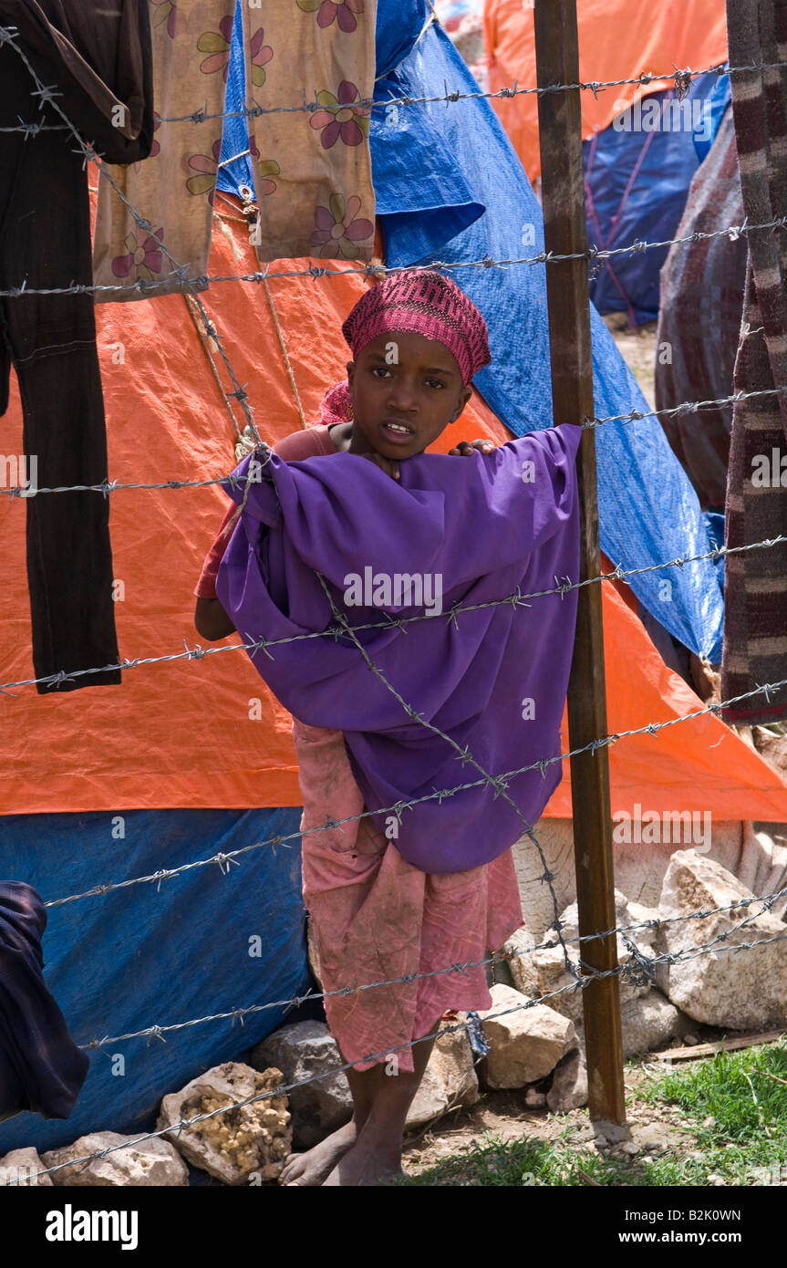 Life in a Somali refugee camp in Somali Region, Ethiopia, Africa Stock ...