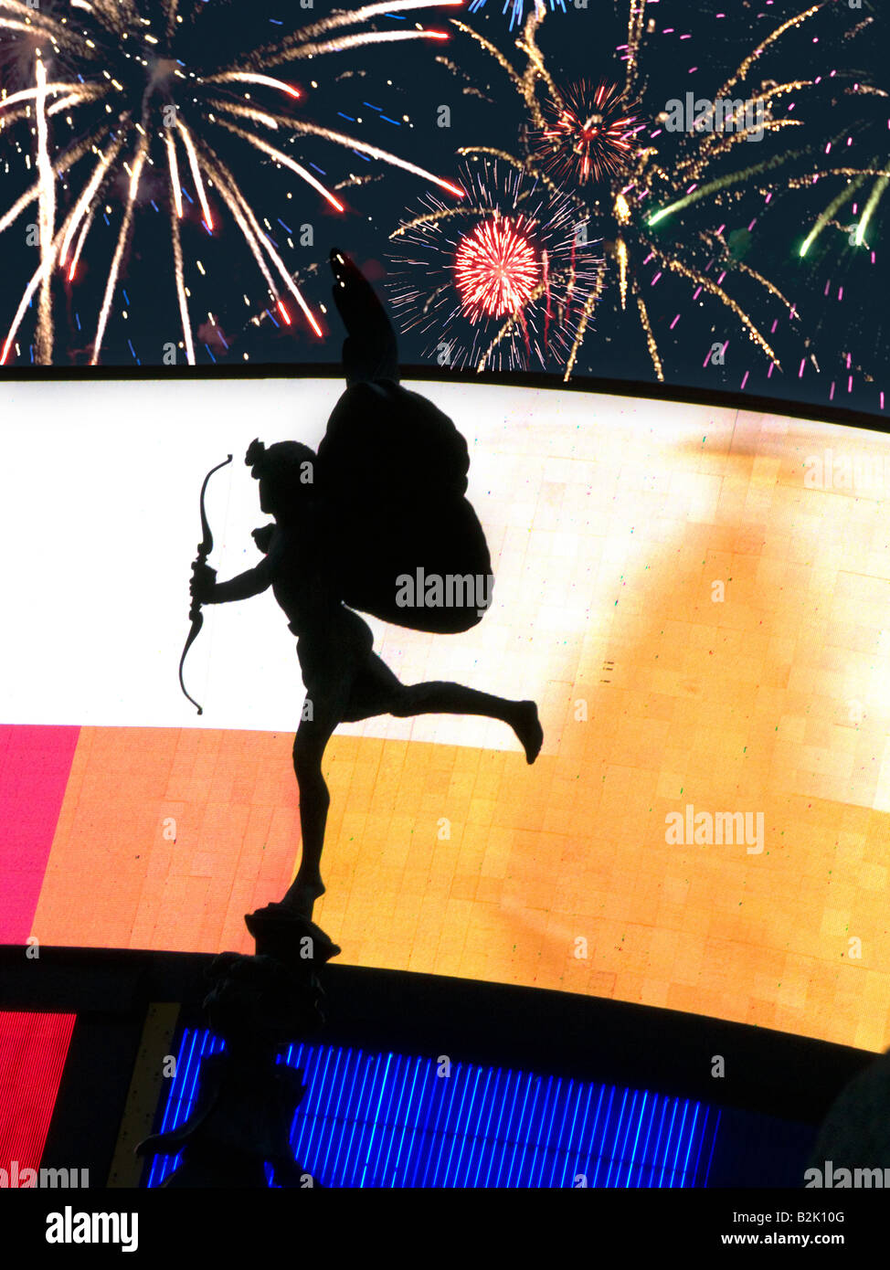 Piccadilly Circus Statue High Resolution Stock Photography and Images ...