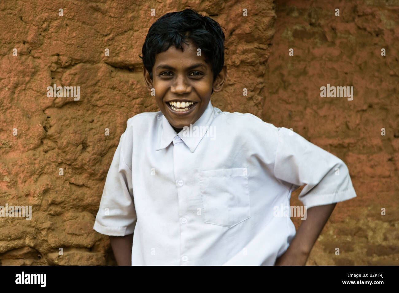 Indian Boy in Thanjavur South India Stock Photo - Alamy