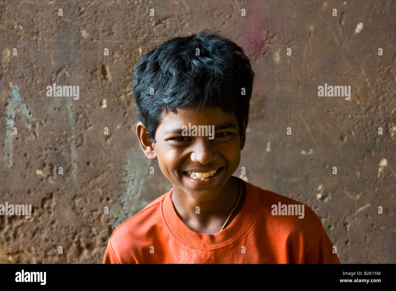 Indian Boy in Thanjavur South India Stock Photo - Alamy
