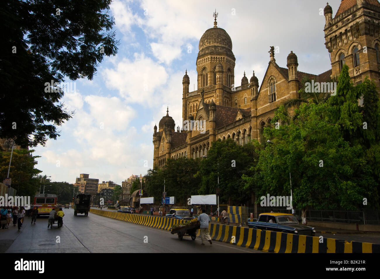 Municipal Building in Mumbai India Stock Photo - Alamy