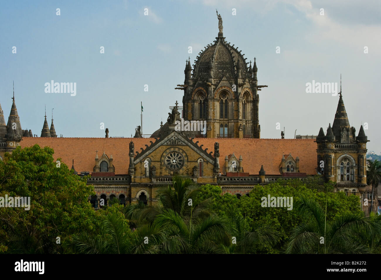 CST Chhatrapati Shivaji Terminus in Mumbai India Stock Photo - Alamy