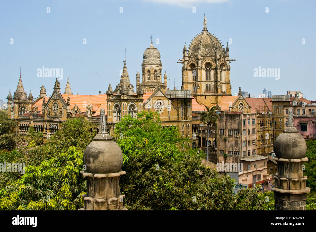 CST Chhatrapati Shivaji Terminus in Mumbai India Stock Photo - Alamy