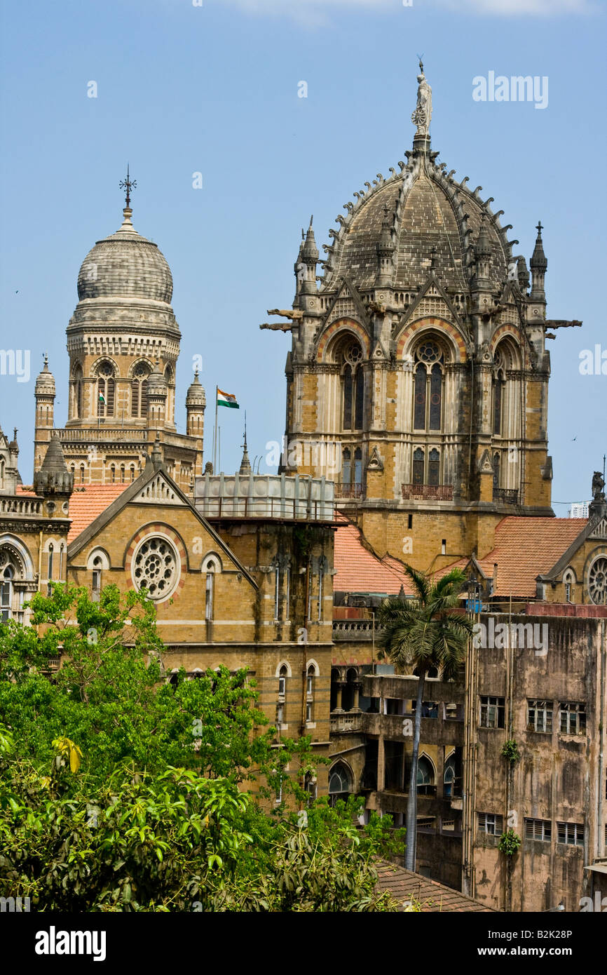 CST Chhatrapati Shivaji Terminus in Mumbai India Stock Photo - Alamy