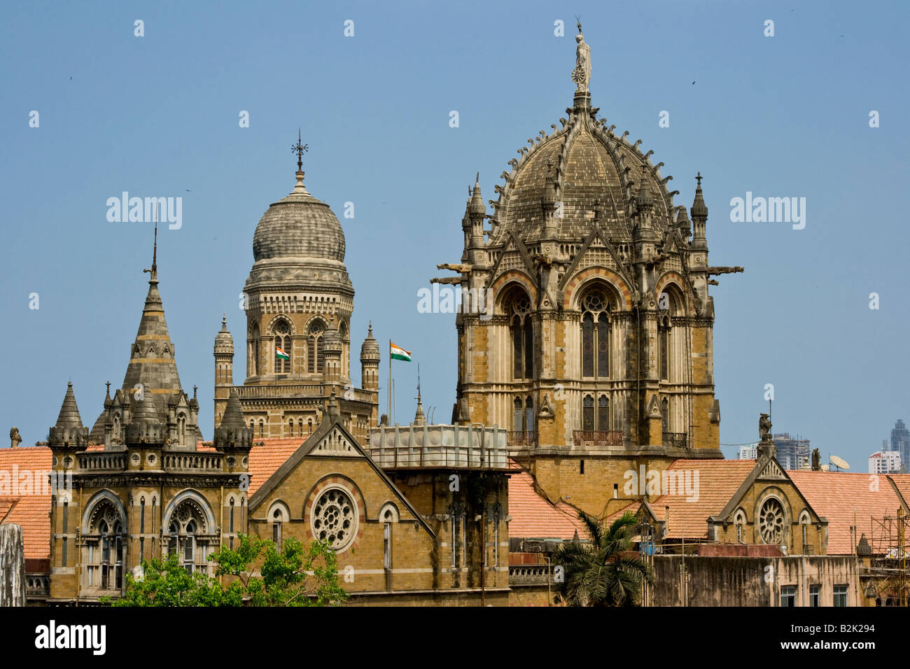 CST Chhatrapati Shivaji Terminus in Mumbai India Stock Photo - Alamy