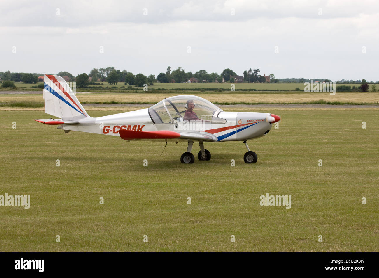 Eurostar microlight airplane hi-res stock photography and images - Alamy