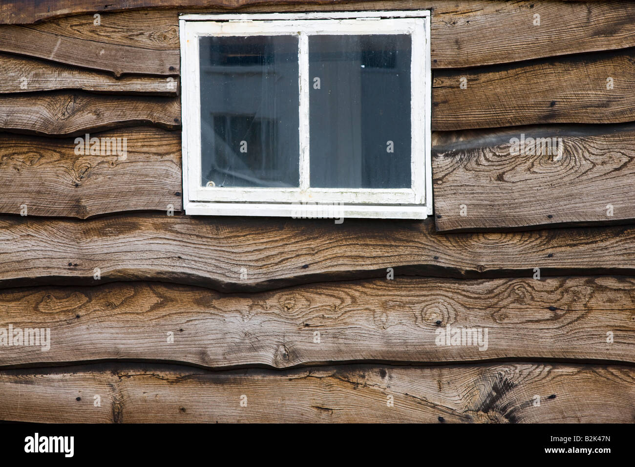 Beach hut window Stock Photo - Alamy