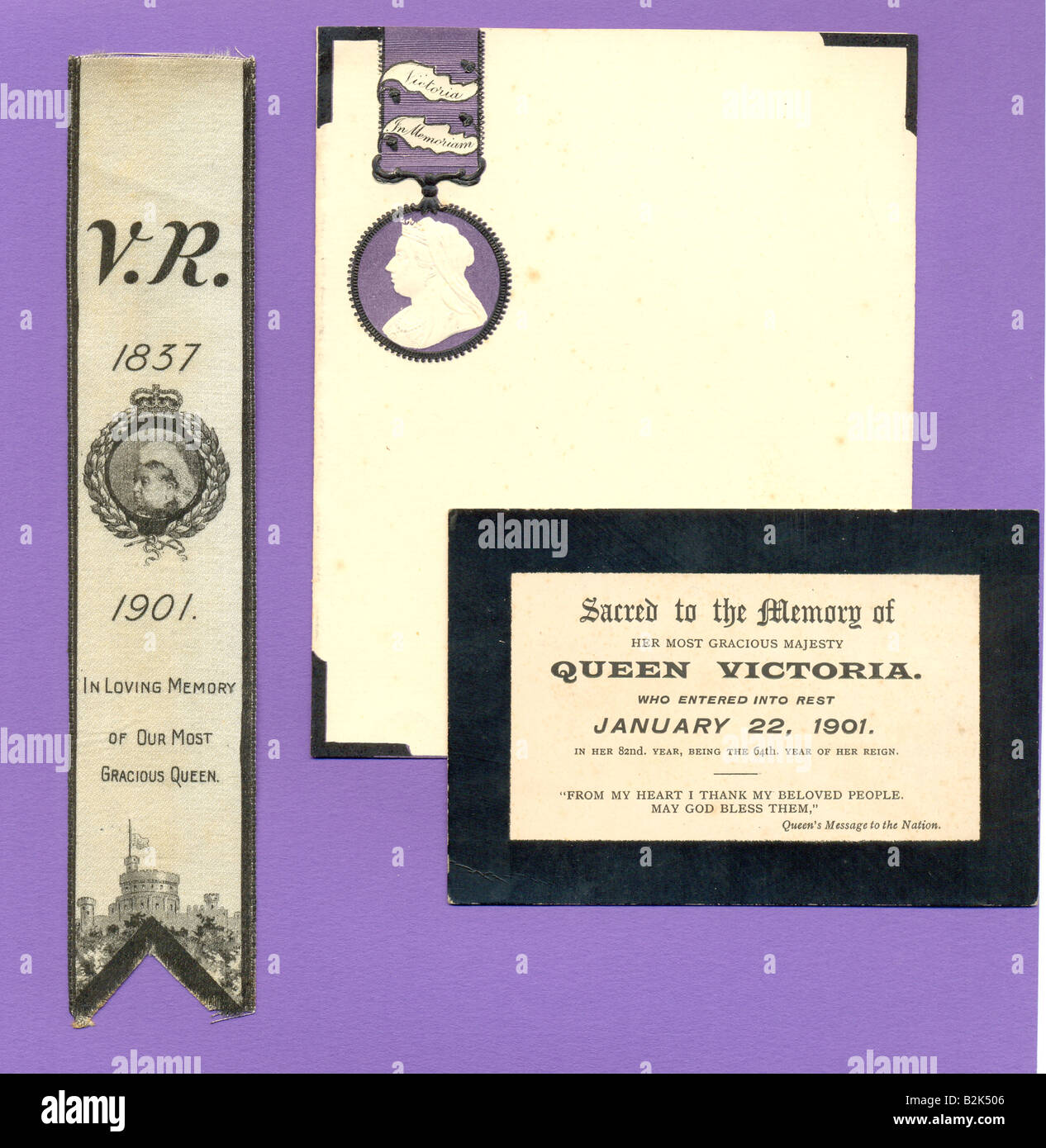 Death of queen victoria hi-res stock photography and images - Alamy