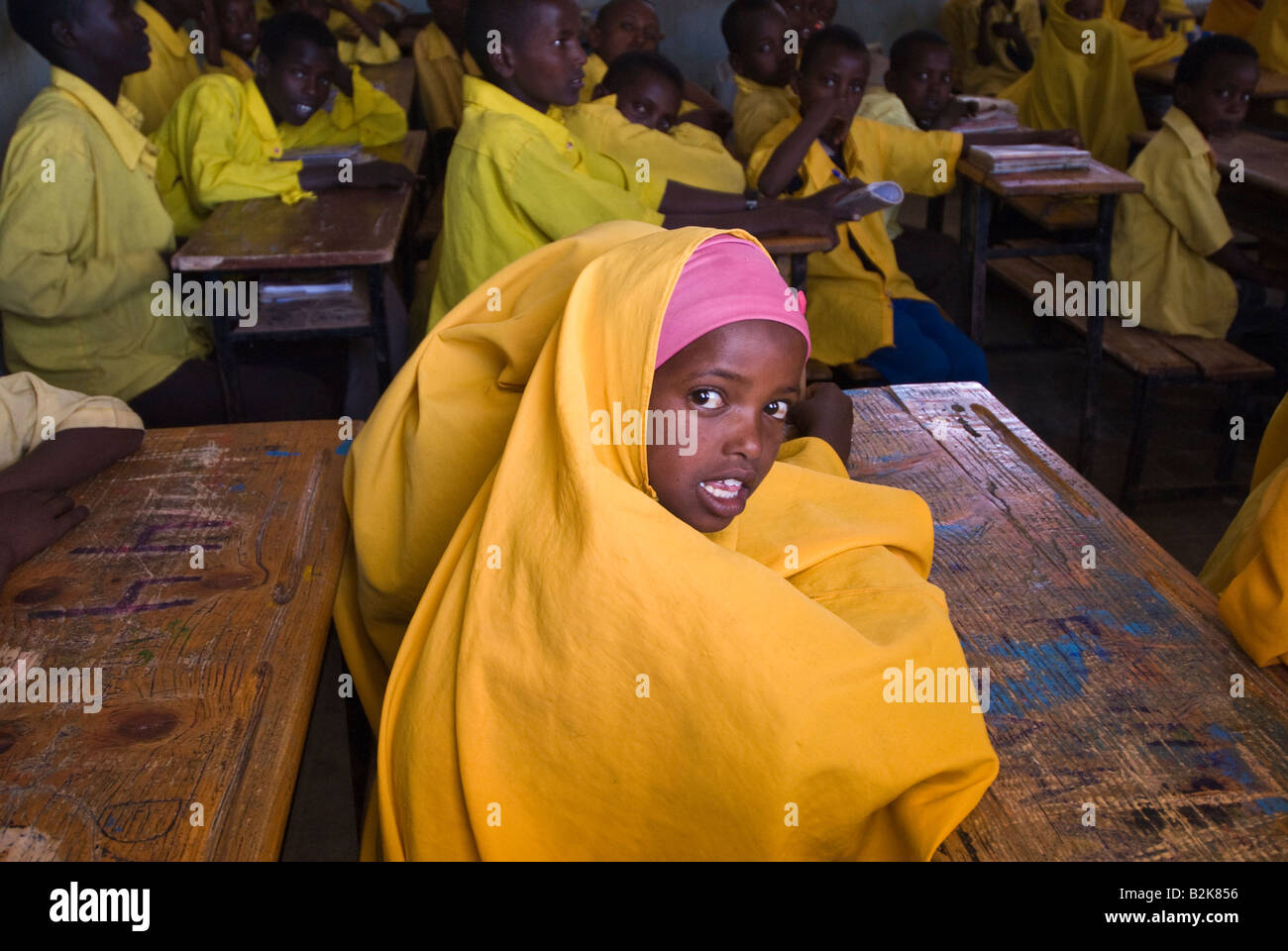 Young students in a Muslim school in Somali Region, Ethiopia Africa ...