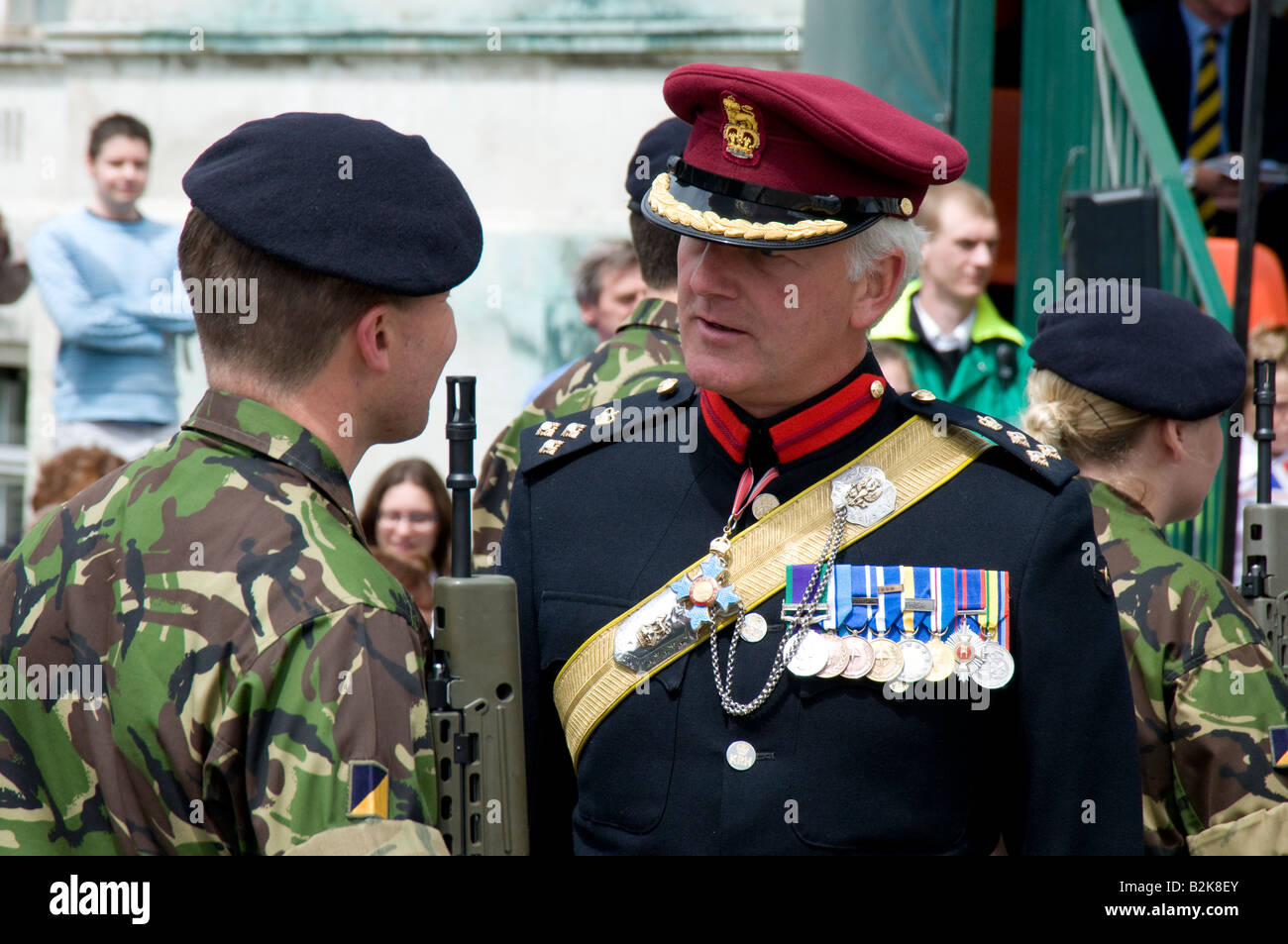 Parade territorial troops uniform hi-res stock photography and images ...