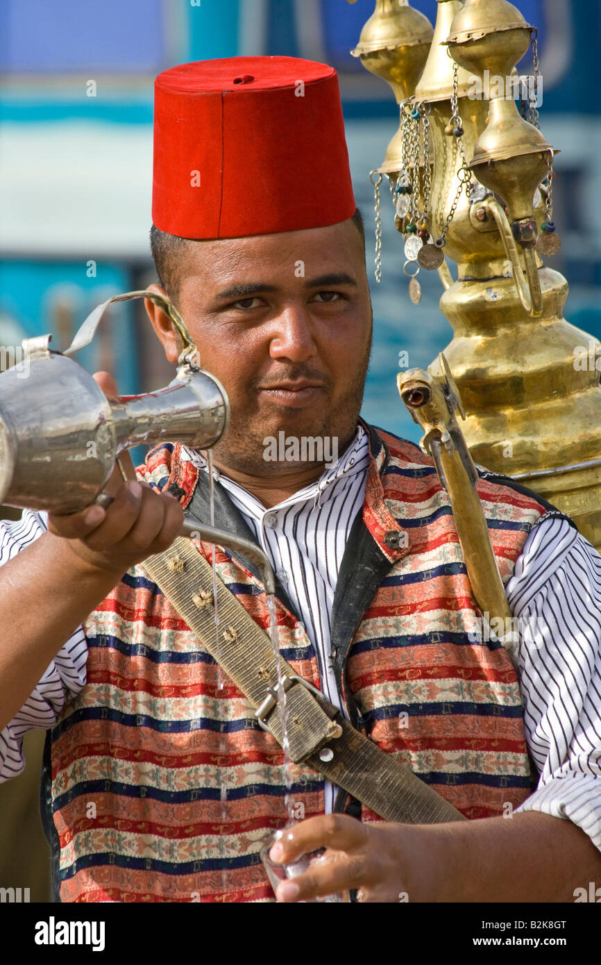 Man Selling Tamarind Juice on the Streets in Damascus Syria Stock Photo ...