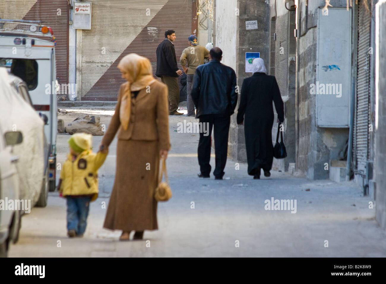 Street Scene in the Old City in Damascus Syria Stock Photo - Alamy