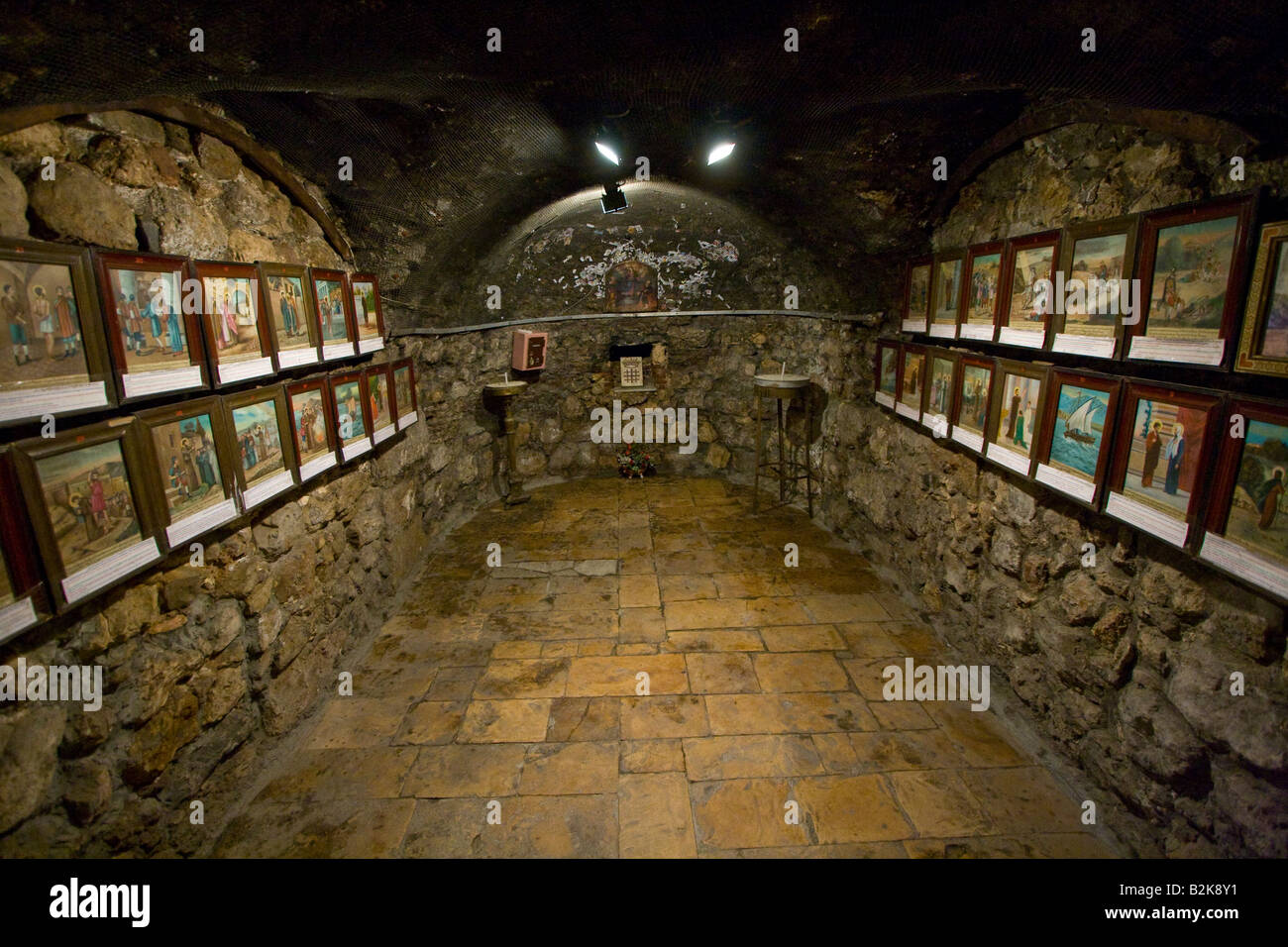 Ananias Christian Church in the Old City of Damascus Syria Stock Photo ...