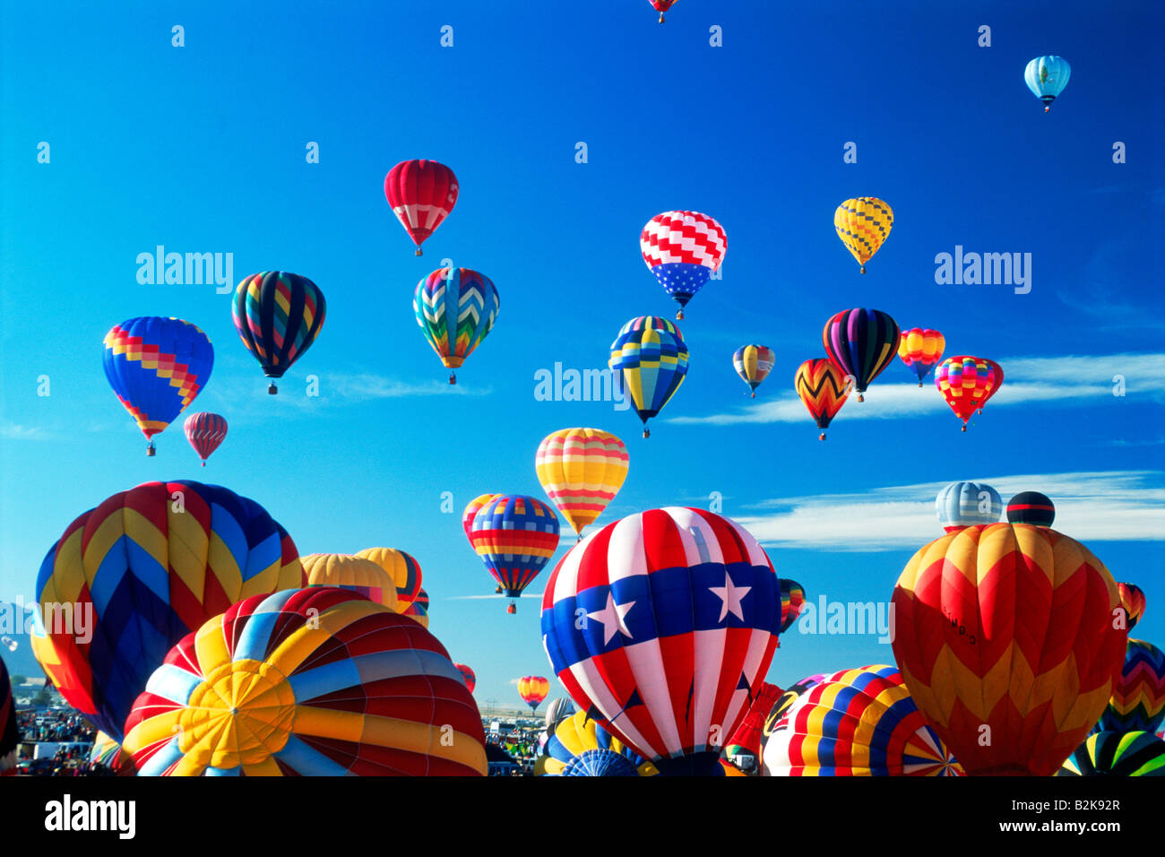 Hundreds Of Colorful Balloons