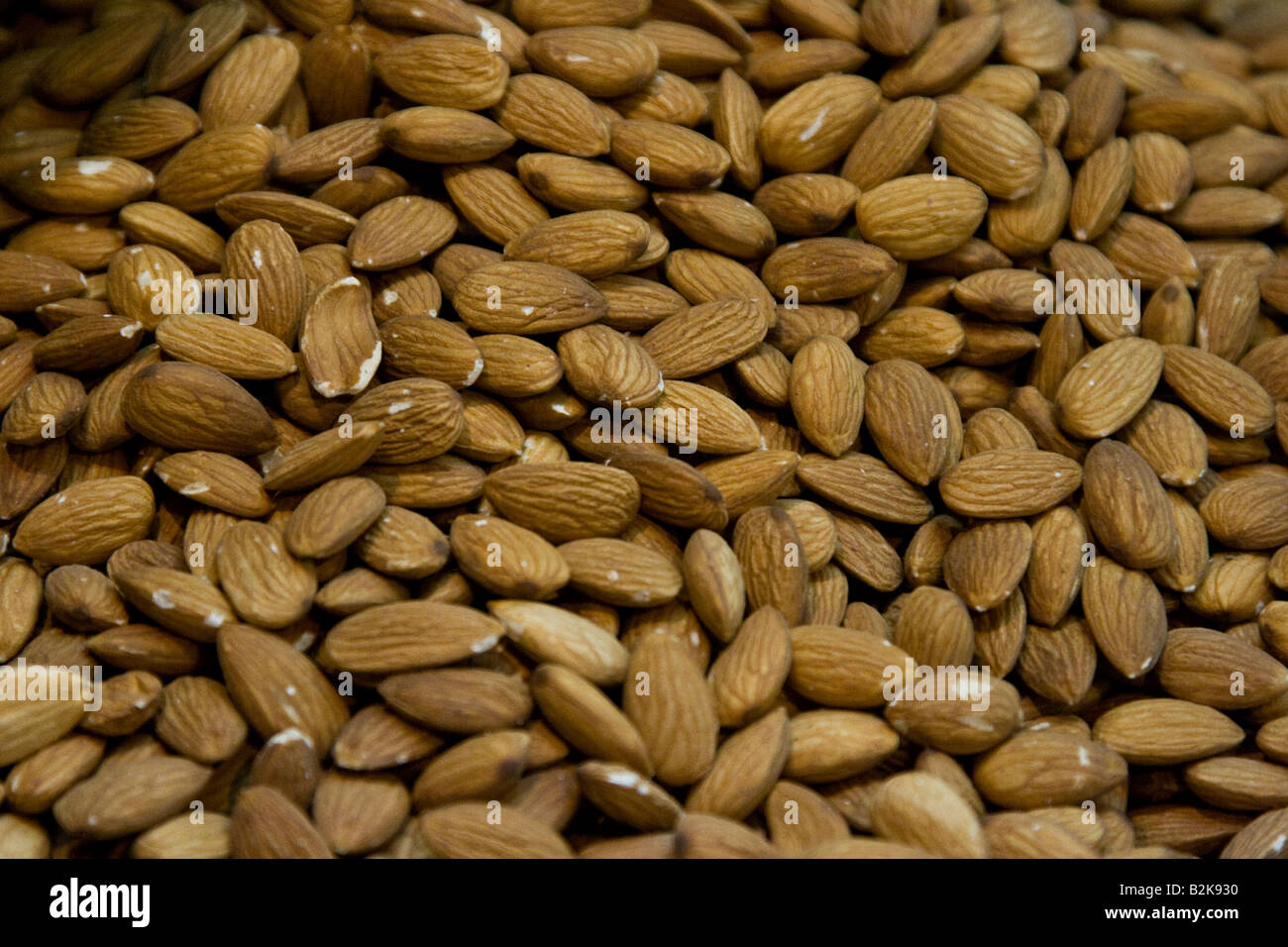 Almonds in a Nut Shop in the Souk in the Old City in Damascus Syria ...