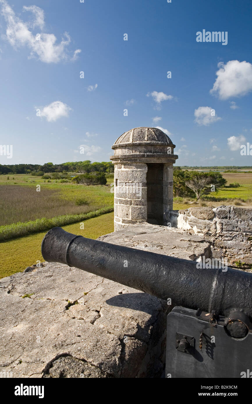 Fort Matanzas National Monument, near St Augustine, Florida Stock Photo ...