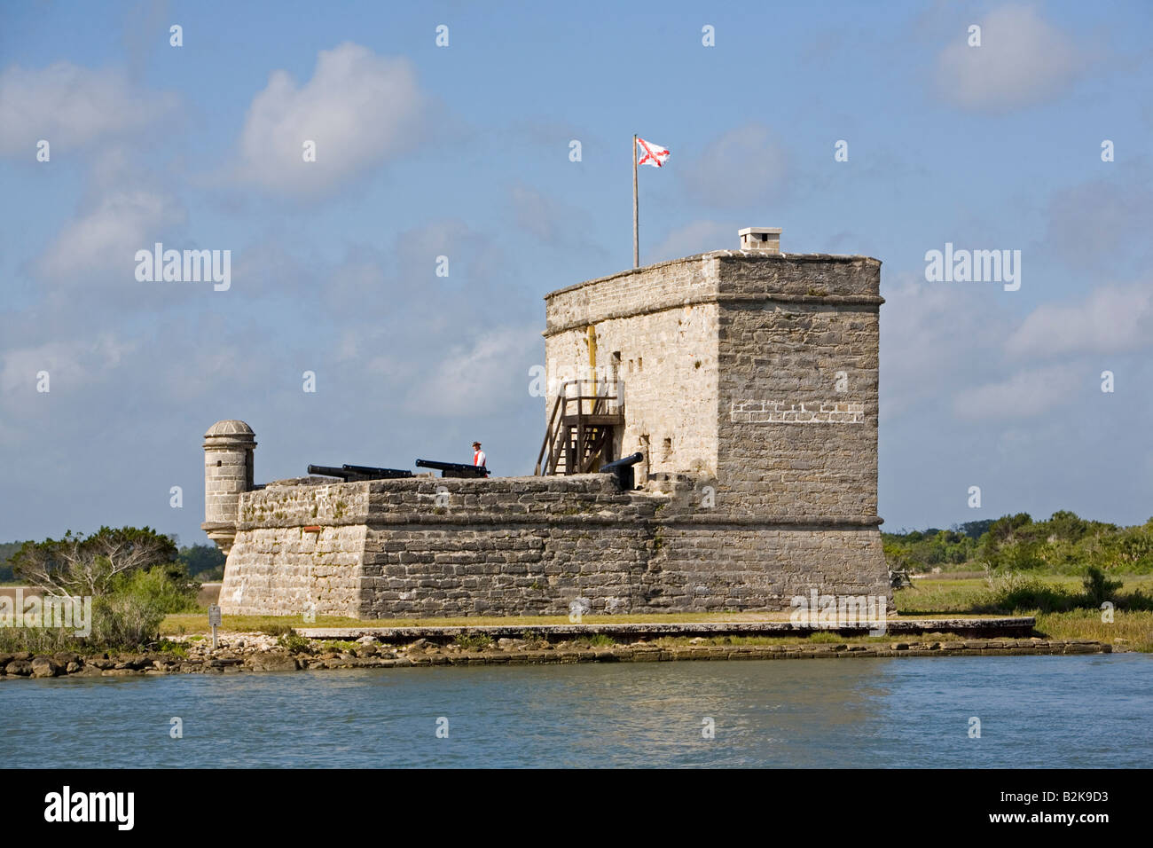 Fort Matanzas National Monument, near St Augustine, Florida Stock Photo ...